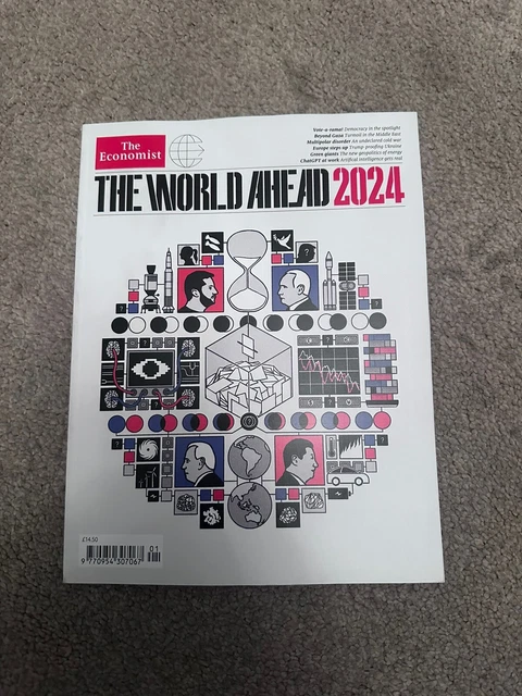 THE WORLD AHEAD 2024 Magazine by The Economist EUR 22,85 - PicClick FR