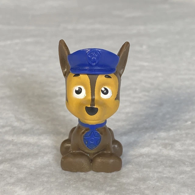 PAW PATROL CHASE Cake Topper Figure Nickelodeon Mini 2" Figurine Dog £2 ...
