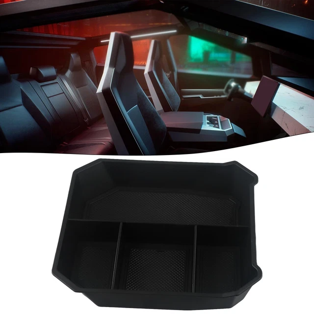 CENTER CONSOLE ORGANIZER Tray For Tesla Cybertruck 2024+ Armrest ...