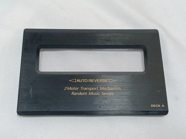 SONY TC-WE605S AUTO Reverse Dual Tape Stereo Cassette Recorder Deck A ...