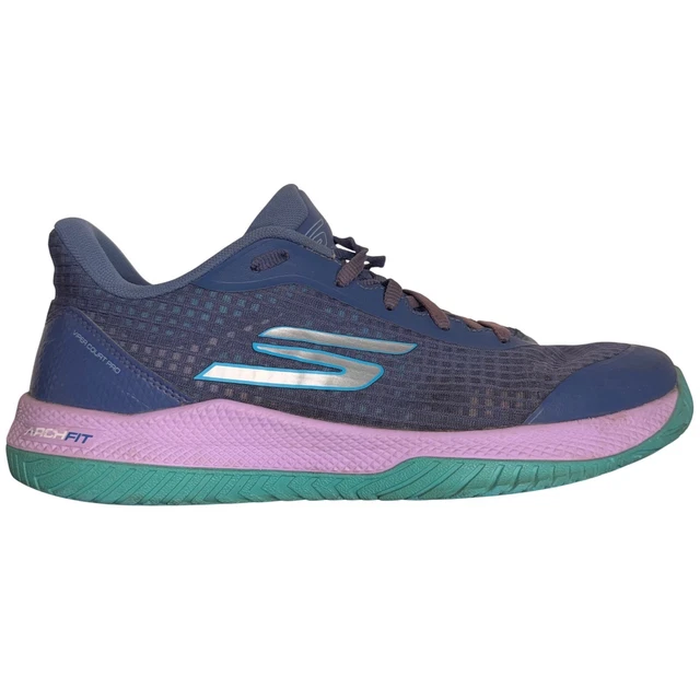 SKECHERS VIPER COURT Pro Pickleball Shoes Arch Fit Goodyear Blue Womens ...