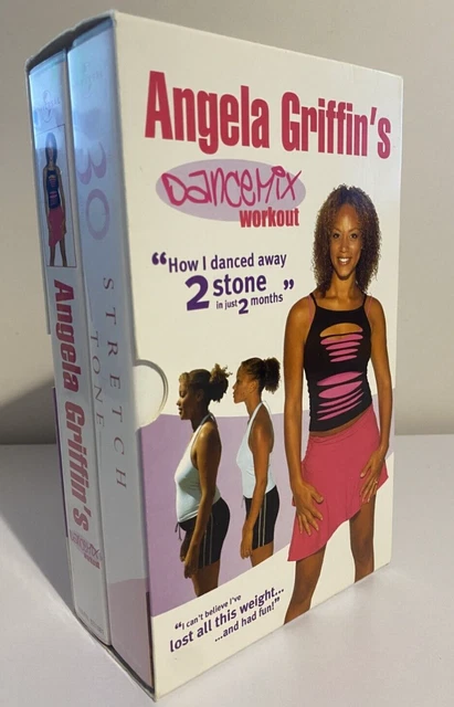 ANGELA GRIFFIN DANCE Mix Workout VHS Boxset (VHS, 2004) £2.99 - PicClick UK