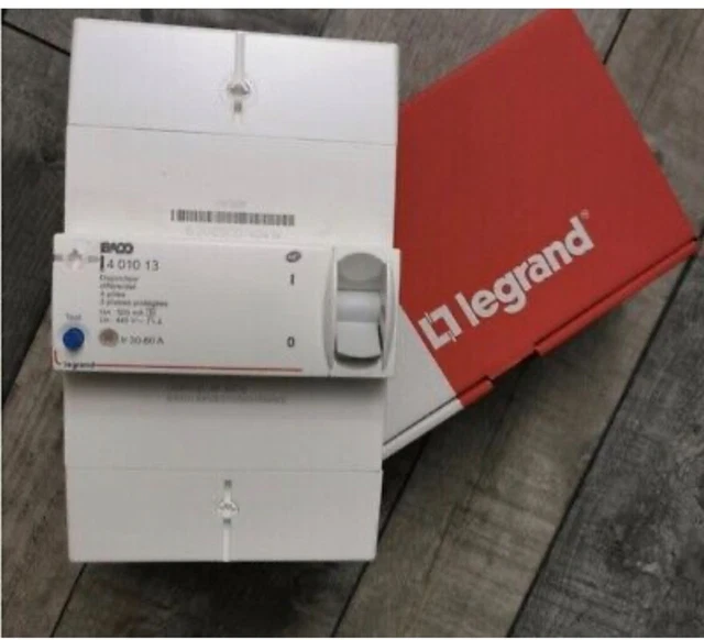 DISJONCTEUR DE BRANCHEMENT Legrand triphasé 30/60 4P EUR 120,00 - PicClick FR