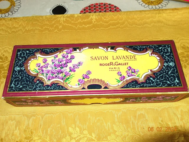 ANCIENNE BOITE VIDE Carton Savon Roger Et Gallet Lavande Savonnette ...