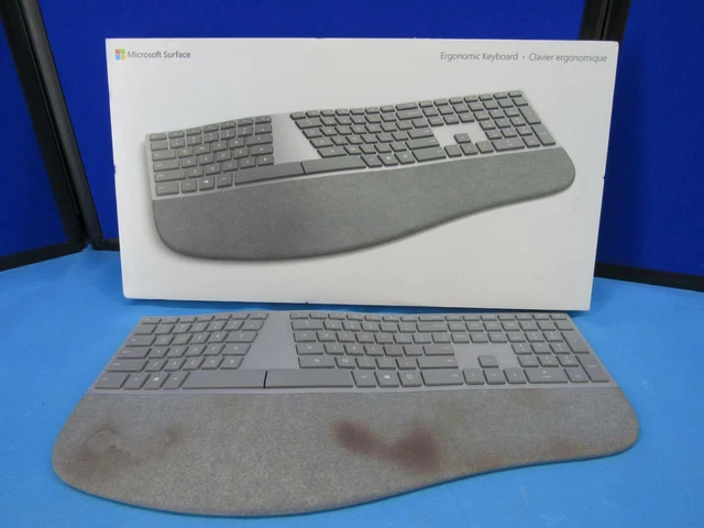 MICROSOFT SURFACE WIRELESS Ergonomic Keyboard 1786 Bluetooth 3RA-00022 ...
