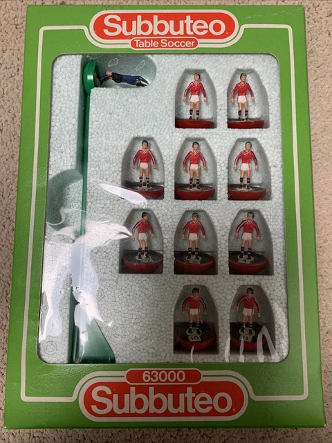 MANCHESTER UNITED HOME Team Subbuteo 63000 Series Ref 641 Nice Condition £6.50 - PicClick UK