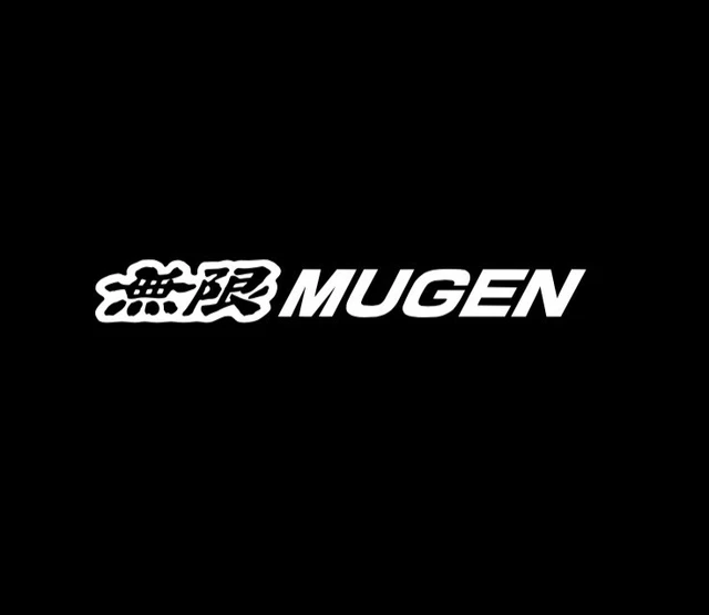 Honda Mugen Logo 3D Aluminum Chrome Mugen Power Logo Car Sticker