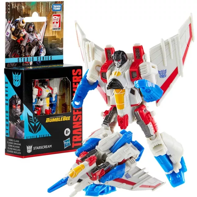 TRANSFORMERS DECEPTION STARSCREAM Studio Serie Core 3.5" Figure Hasbro ...