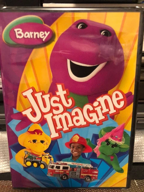 BARNEY - JUST Imagine (DVD) 16 Super-Dee-Duper Songs! Count With Barney ...