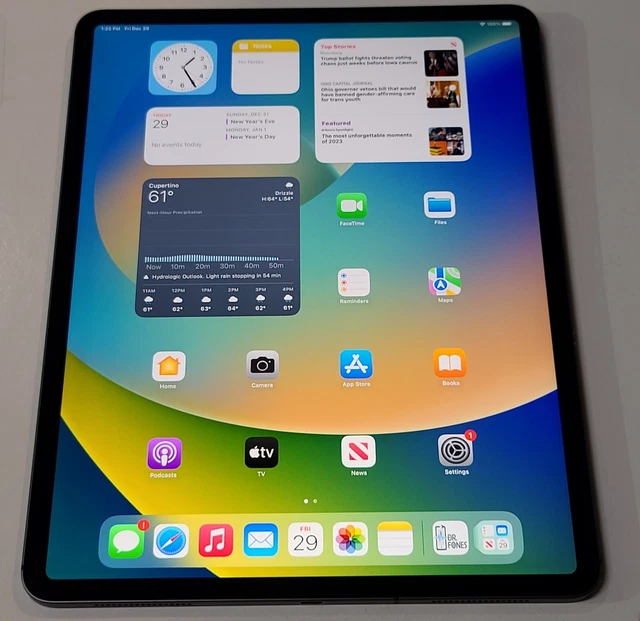APPLE IPAD PRO 3e génération A2014,512 Go, Wi-Fi + 4G, 12,9 pouces ...