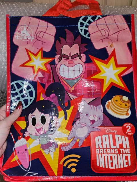 DISNEY WRECK IT ralph breaks the internet Reusable Tote Bag Rare Pixar ...