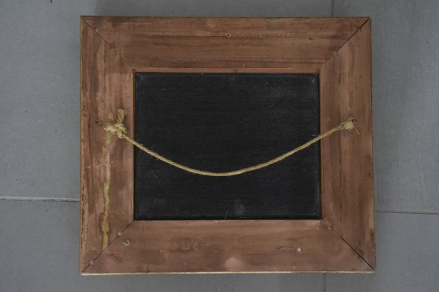 TABLEAU DE J.BAUER - Huile sur panneau - 25cm x 19cm - Signé EUR 390,00 ...