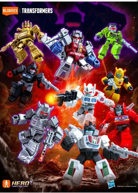BLOKEES TRANSFORMERS DEFENDER Version 02 The Overthrow Blind Box Model ...