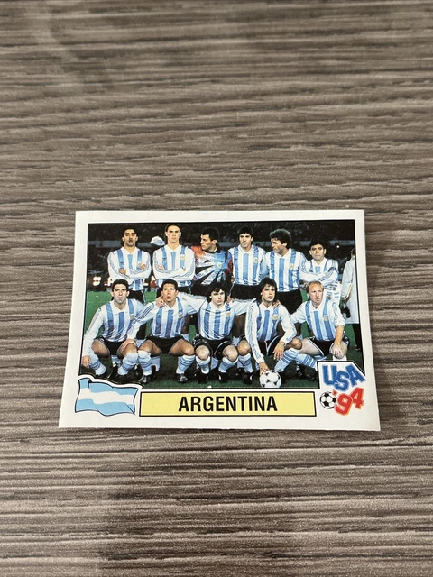 FIFURINA/STICKER MARADONA ARGENTINA Team World Cup Usa 94 Panini N.258 ...
