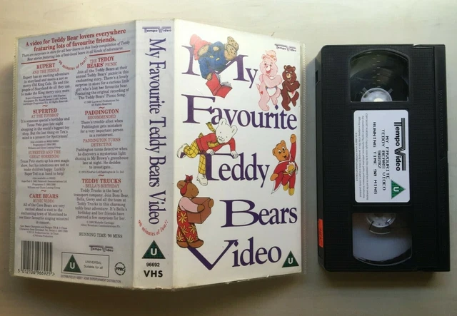 MY FAVOURITE TEDDY Bears Video - Vhs Video £17.99 - PicClick UK