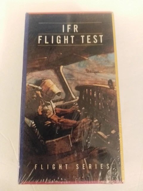 AVIATION TRAINING CENTER IFR Flight Test 2 VHS Video Cassettes Brand ...