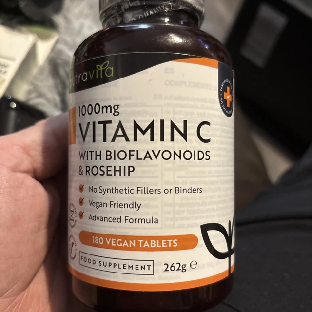 NUTRAVITA VITAMIN C 180 Tablets £3.31 - PicClick UK