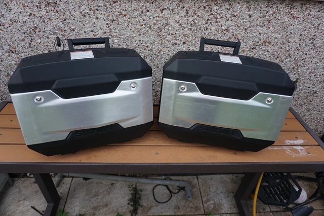 GENUINE SUZUKI V-STROM 250 Side Case Panniers Luggage Set 95400-21814 ...