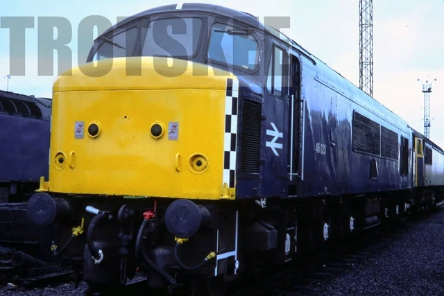 35MM SLIDE BR British Railways Diesel Loco Class 46 46023 1984 Toton ...