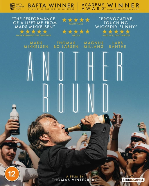 ANOTHER ROUND (BLU-RAY) Mads Mikkelsen Thomas Bo Larsen Lars Ranthe £14 ...