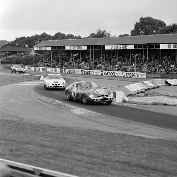 GRAHAM HILL, JOHN Coombs Ferrari 250 GTO 1963 Sports Car Motor Racing ...