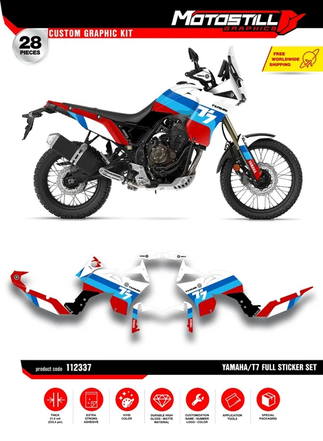 YAMAHA T7 (TENERE 700) Graphic / Decal Kit £108.05 - PicClick UK