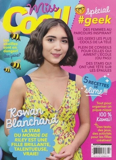 ROWAN BLANCHARD MISS COOL Magazine Danielle Fishel POSTER Emma watson ...