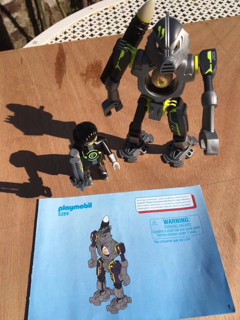 PLAYMOBIL 5289 ROBOT Des Mégas MasterCard Top Agent 2 EUR 28,00 ...