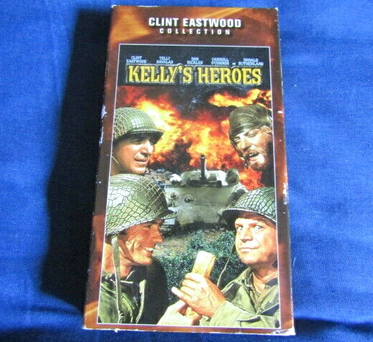 CLINT EASTWOOD COLLECTION Kelly's Heroes VHS Move Tape £7.53 - PicClick UK