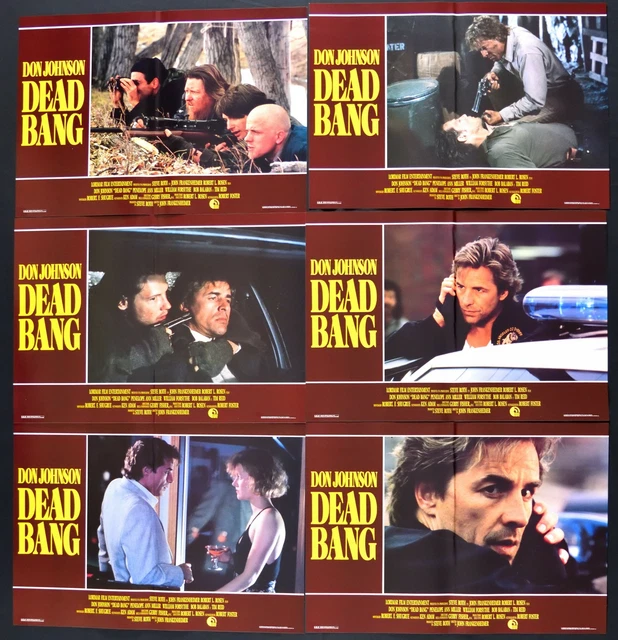 FOTOBUSTA DEAD BANG Don Johnson Penelope Ann Miller Action R273 EUR 40 ...