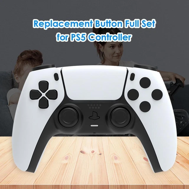 FOR DUALSENSE REPLACEMENT Button Full Set for PS5 Controller Parts ...