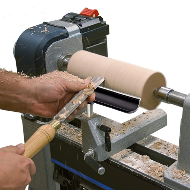 LATHE TOOL REST Stainless Steel Wood Turning Holder Woodworking ...