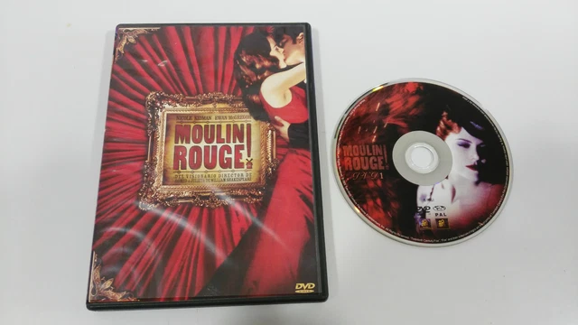 MOULIN ROUGE DVD NICOLE KIDMAN EWAN McGREGOR DESCATALOGADO SOLD OUT ...