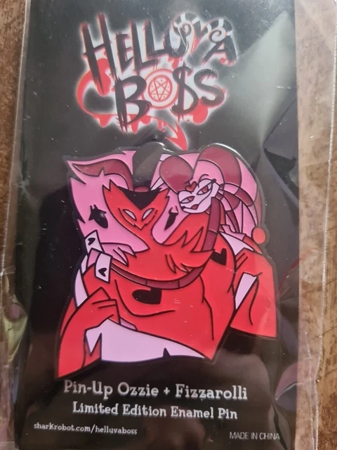 HELLUVA BOSS HAZBIN Hotel Pin-Up Ozzie + Fizzarolli Fizz Limited ...