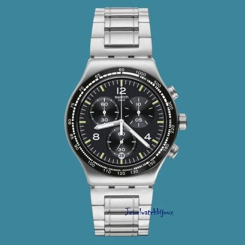 OROLOGIO SWATCH IRONY Chrono Night Flight yvs444g EUR 204,90 - PicClick IT