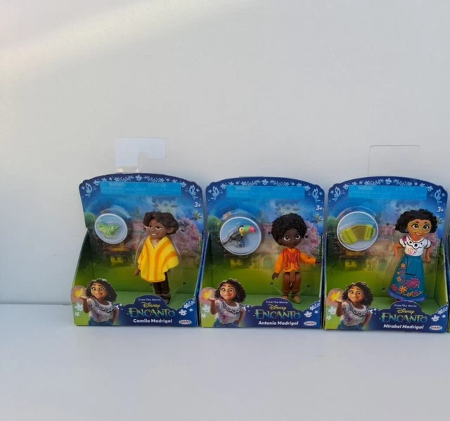 DISNEY ENCANTO BUNDLE 3 Figures Mirabel, Camilo & Antonio Madrigal New ...