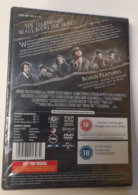 WEREWOLF - THE Beast Among Us (DVD, 2012) £6.95 - PicClick UK