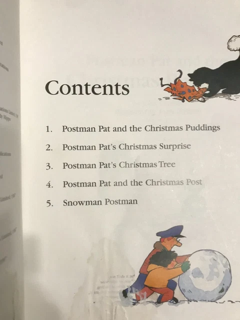 6 POSTMAN PAT Storys Wild Cat Chase Xmas Pud Tree Surprise Post Mn John ...