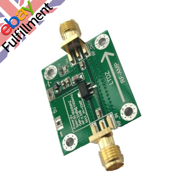 4.2DB POWER RF Amplifier Board 50M-6000Mhz Transmitter Circuit Module ...