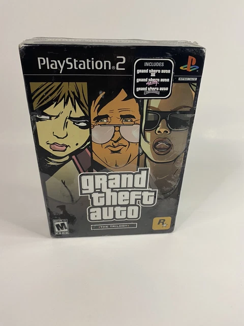 PLAYSTATION 2 PS2 Grand Theft Auto Trilogy NEW Box GTA 3 III San ...