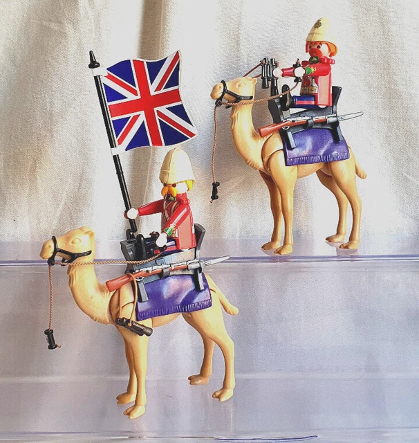 PLAYMOBIL 2 BRITISH English Soldiers Zulu Wars Colonial Red Coats £60.25 - PicClick UK