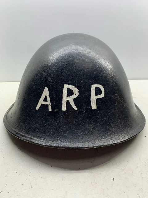ORIGINAL WW2 BRITISH Army Mk3 Combat Helmet - Civil Defence - ARP EUR ...