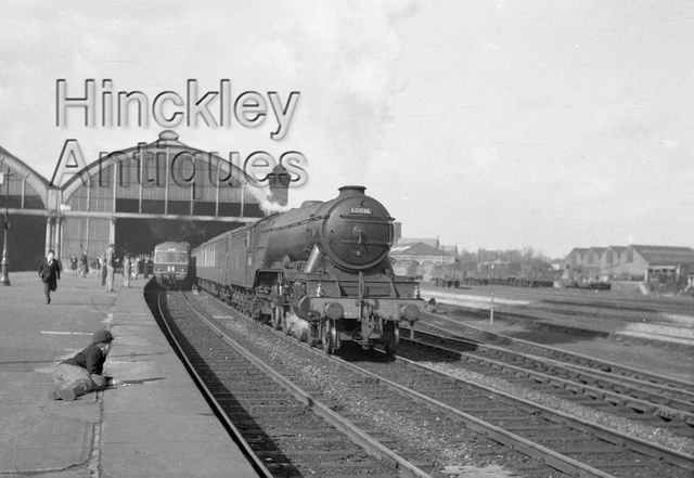 LARGER NEGATIVE BR British Railways Steam Loco Class A3 60036 ...