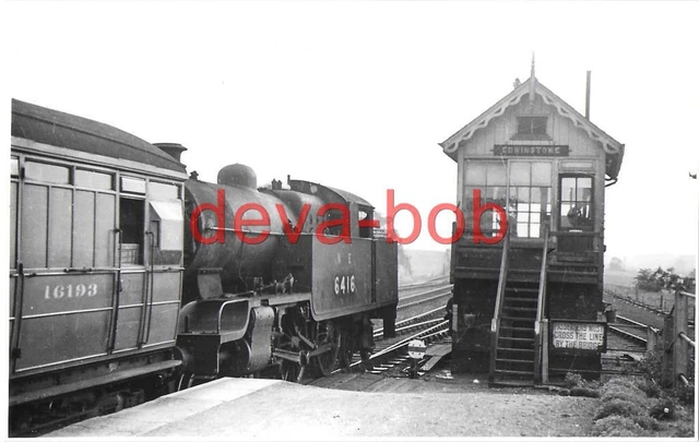 RAILWAY PHOTO LNER H2 6416 Edwinstowe 1946 Metropolitan 4-4-4T Loco ...
