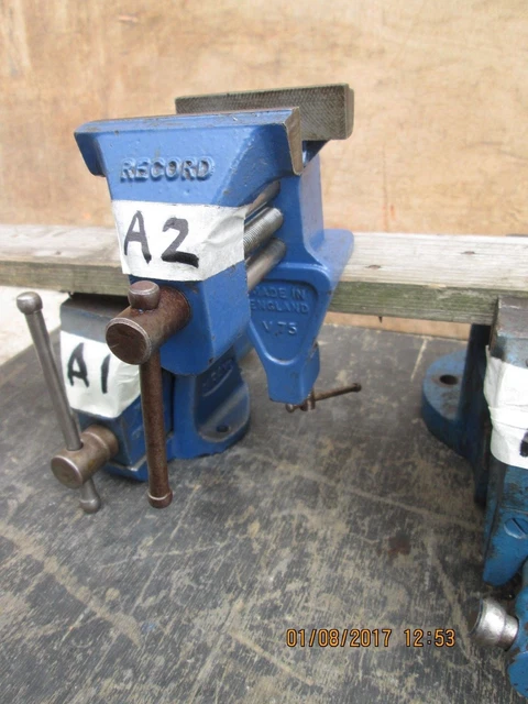 RECORD VICE - British Made - Small Portable - V 75 - Not From China ? £ ...