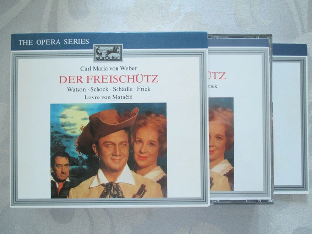WEBER: DER FREISCHÜTZ - Matacic, Watson, Schock, Schädle, Frick - Eurodisc 2 CD EUR 16,95 ...