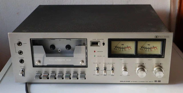 GOLDSTAR TCD 1600 cassette deck testato e funzionante EUR 89,00 ...