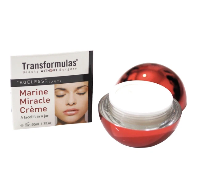 TRANSFORMULAS MARINE MIRACLE Creme 50ml Red, Brand New In Box £39.99 ...