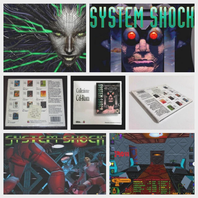 GIOCO PER PC di computer videogame system shock ita video vintage rari ...