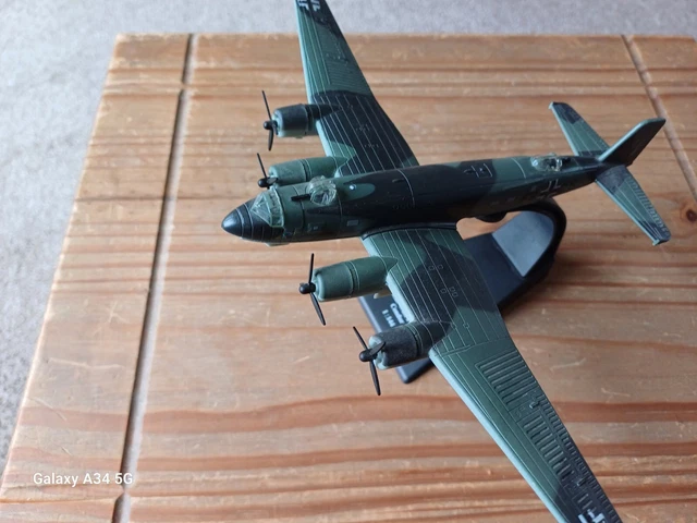 AMERCON DIECAST 1:144 Model Aircraft Focke Wulf FW200-C4 Condor ...